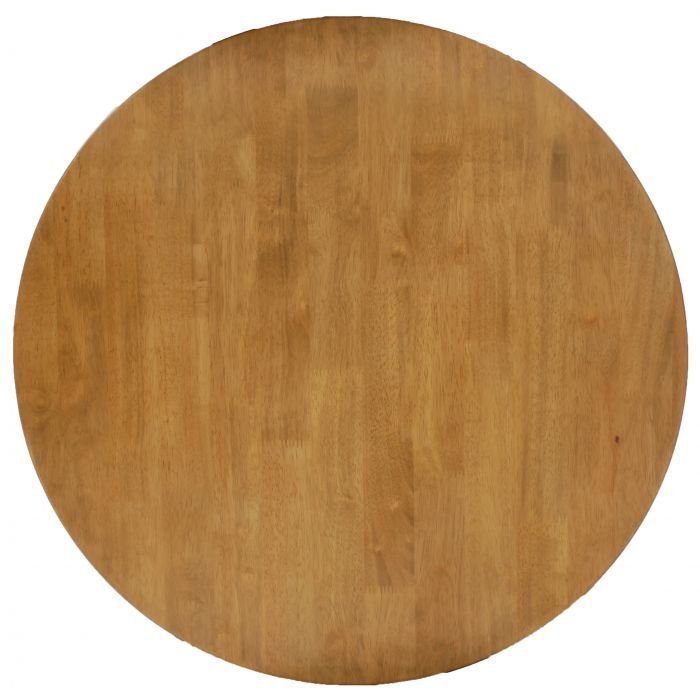 ROUND LIGHT OAK WOOD TABLE TOP - StyleNations