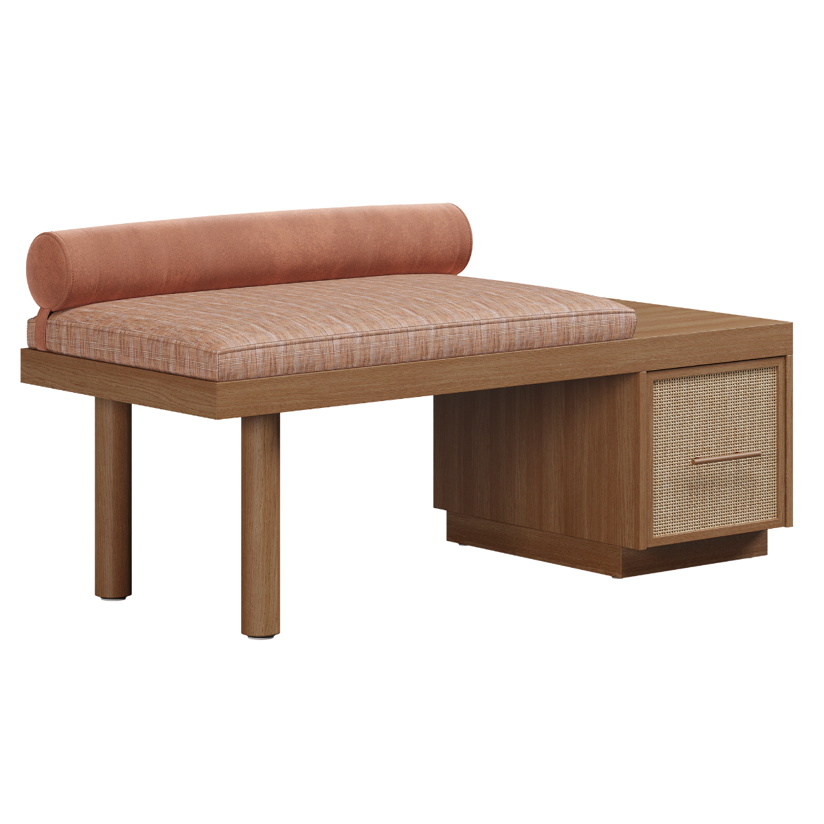 GIGI BENCH SEAT WITH SIDE TABLE | StyleNations